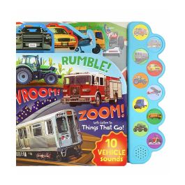 Vehicle Sounds Activity Book